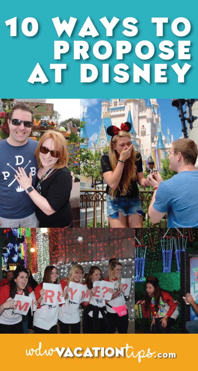 Top Ten Places to Propose at Disney - WDW Vacation Tips