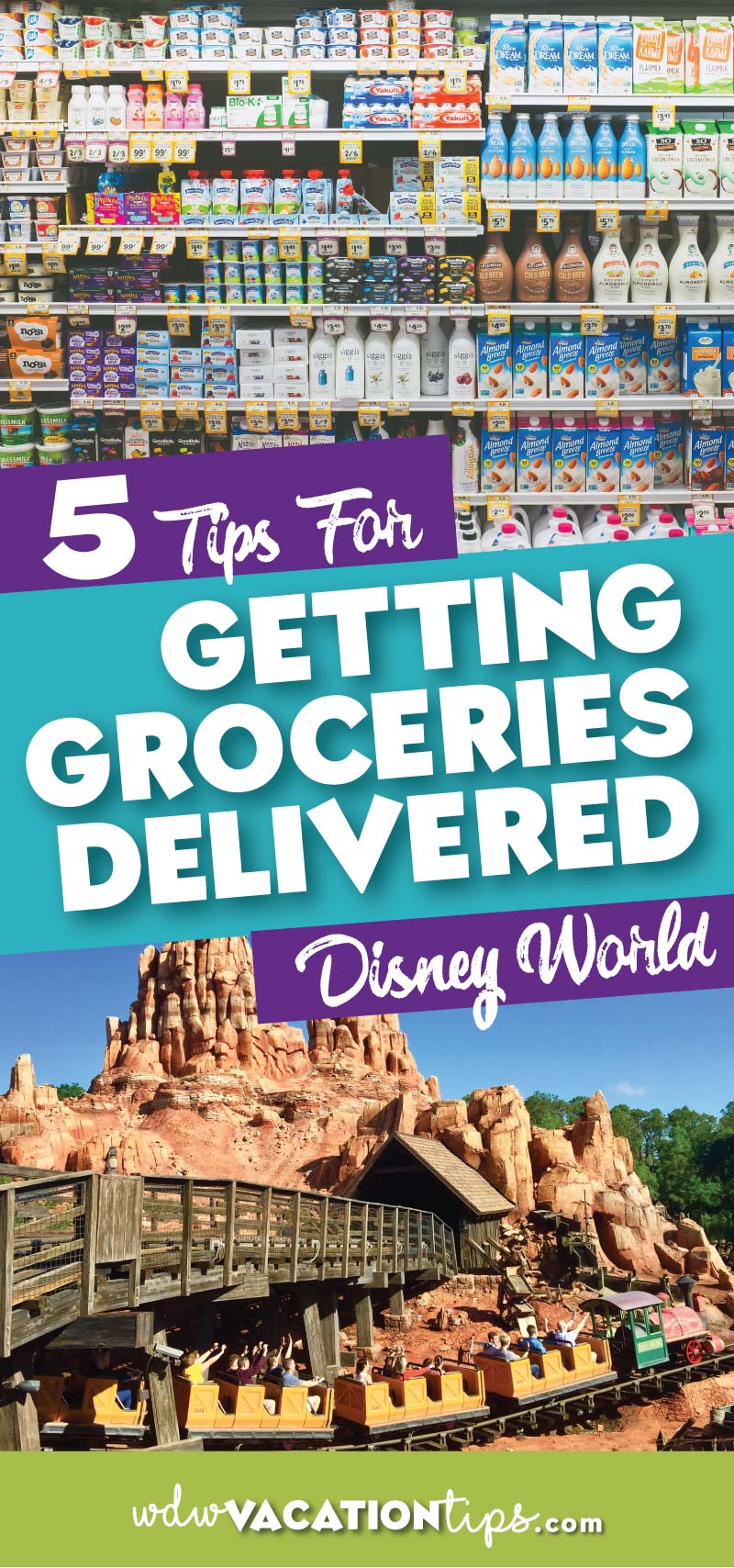 How to get Groceries Delivered to your Disney Resort • WDW Vacation Tips