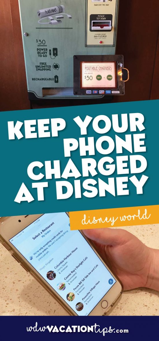How to Keep your Phone Charged at Disney - WDW Vacation Tips
