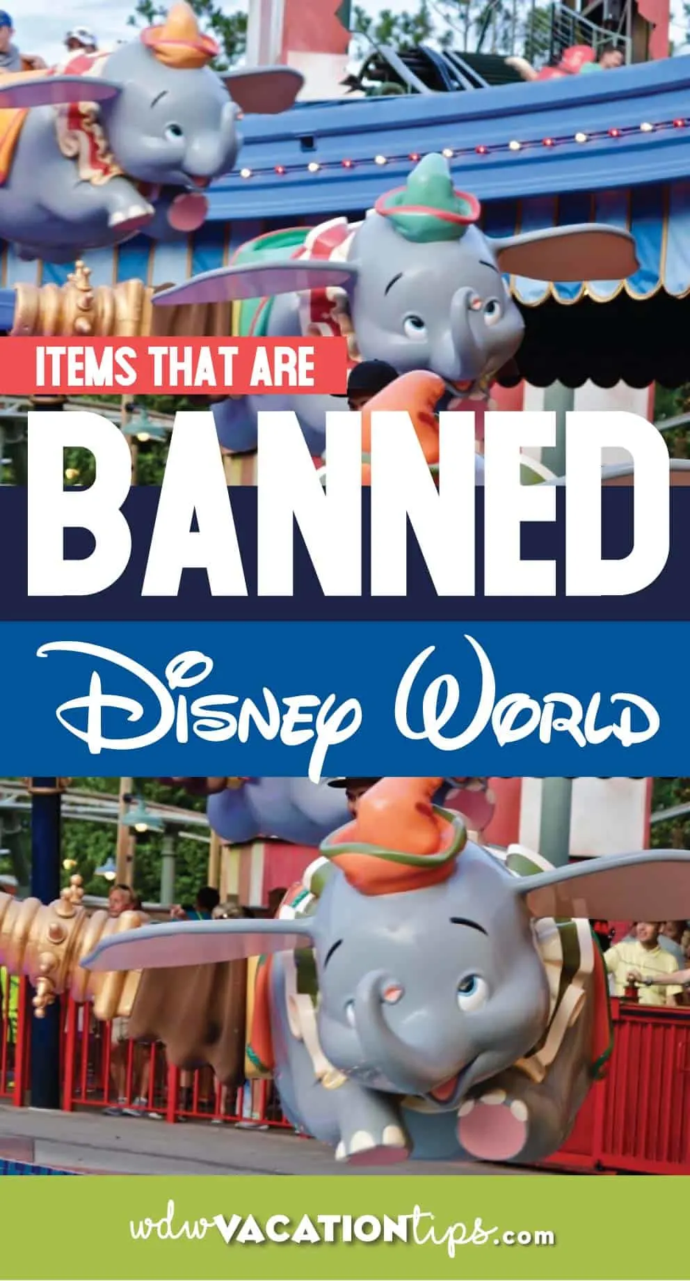 What's Banned at Disney World • WDW Vacation Tips