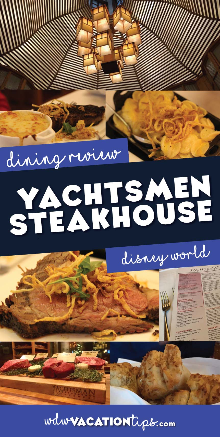 Yachtsman Steakhouse Dining Review • WDW Vacation Tips