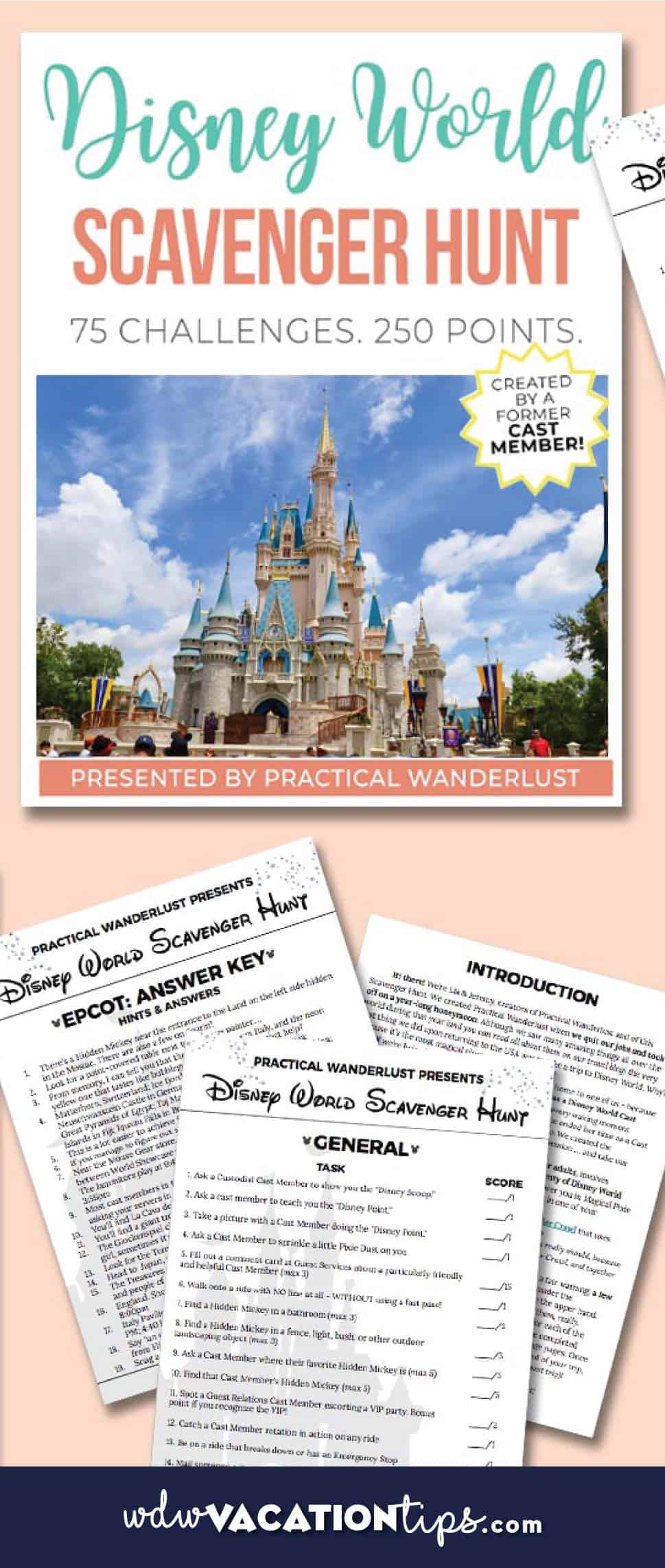 Challenge Yourself to a Disney World Scavenger Hunt! - WDW Vacation Tips