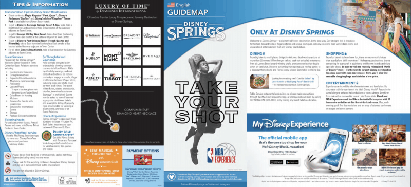 Disney Springs Map Disney World • WDW Vacation Tips