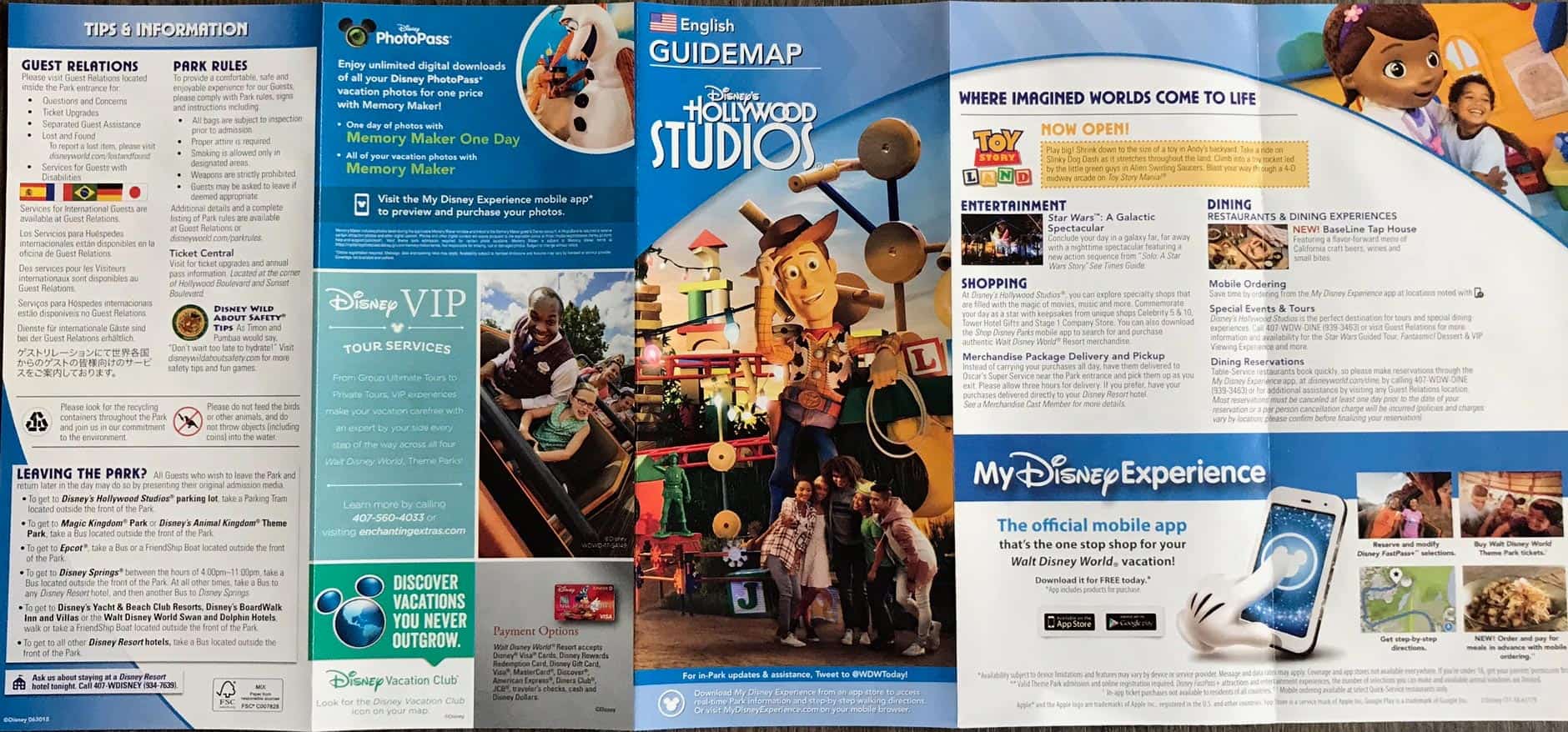 Hollywood Studios Map Disney World • WDW Vacation Tips