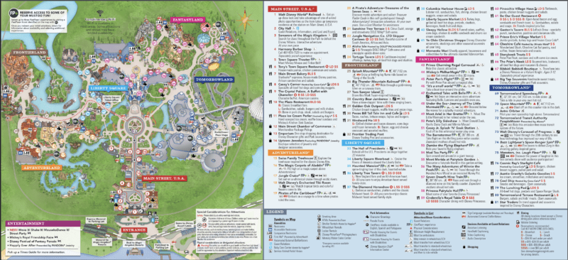 Magic Kingdom Map Disney World • WDW Vacation Tips