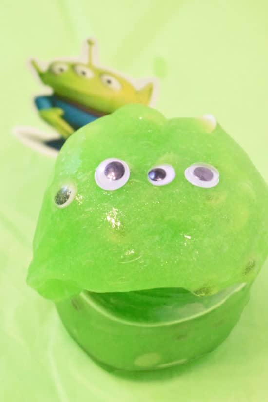 How To Make Your Own Toy Story Alien Slime • WDW Vacation Tips