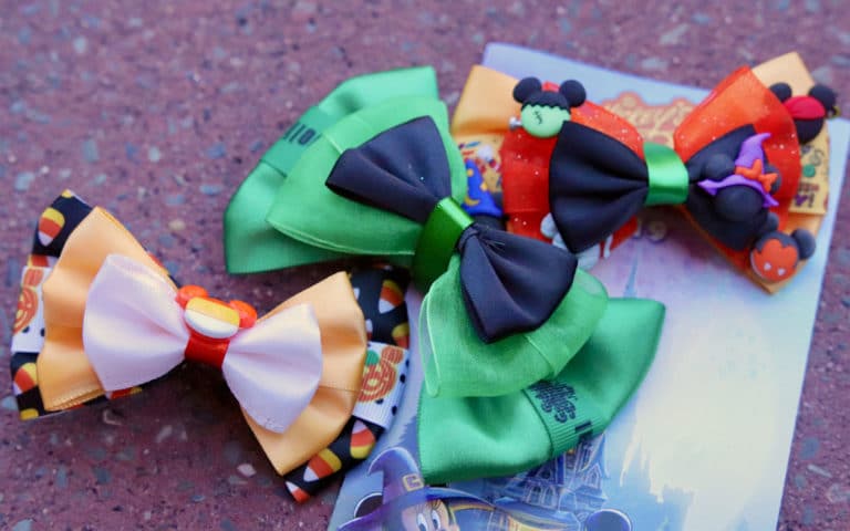 Adorable Disney Halloween Hair Bows - WDW Vacation Tips
