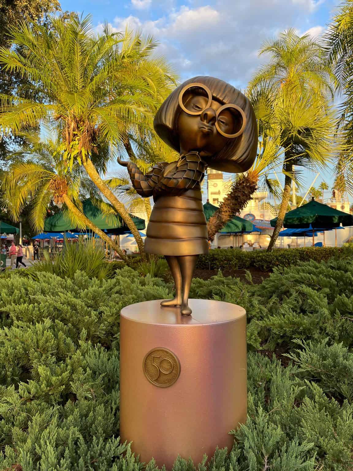 Entire Collection of Disney World 50th Anniversary Golden Statues • WDW ...