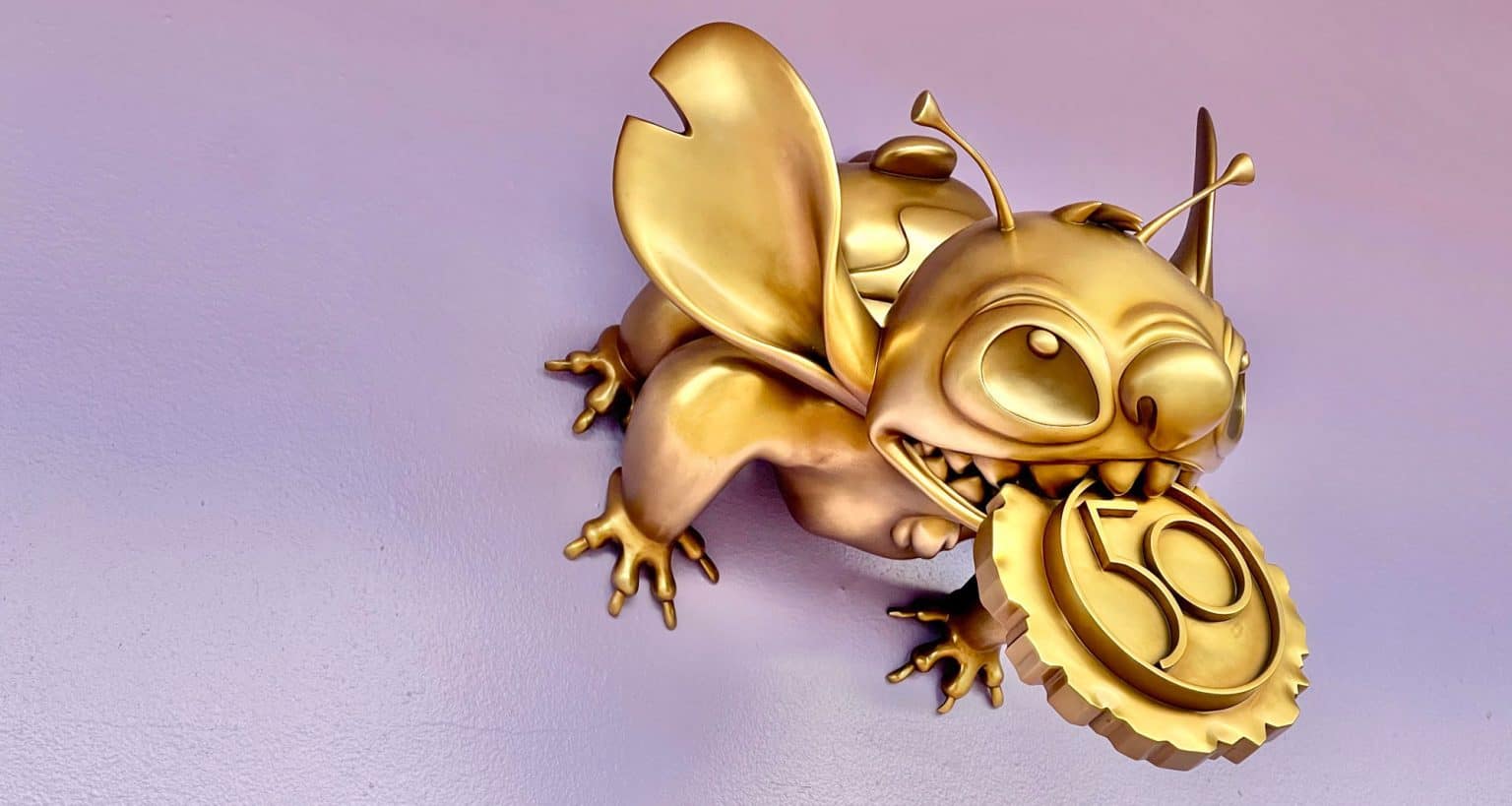 Entire Collection of Disney World 50th Anniversary Golden Statues • WDW ...